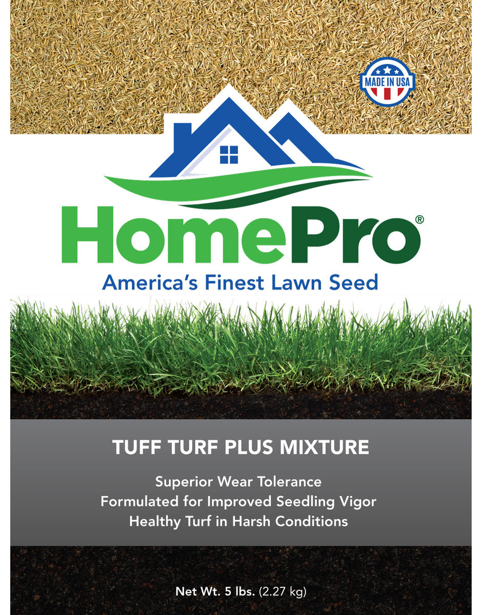 Grass Seed, Home Pro Tuff Turf Plus Mix – Passiglia Landscape, Nursery & Garden Center
