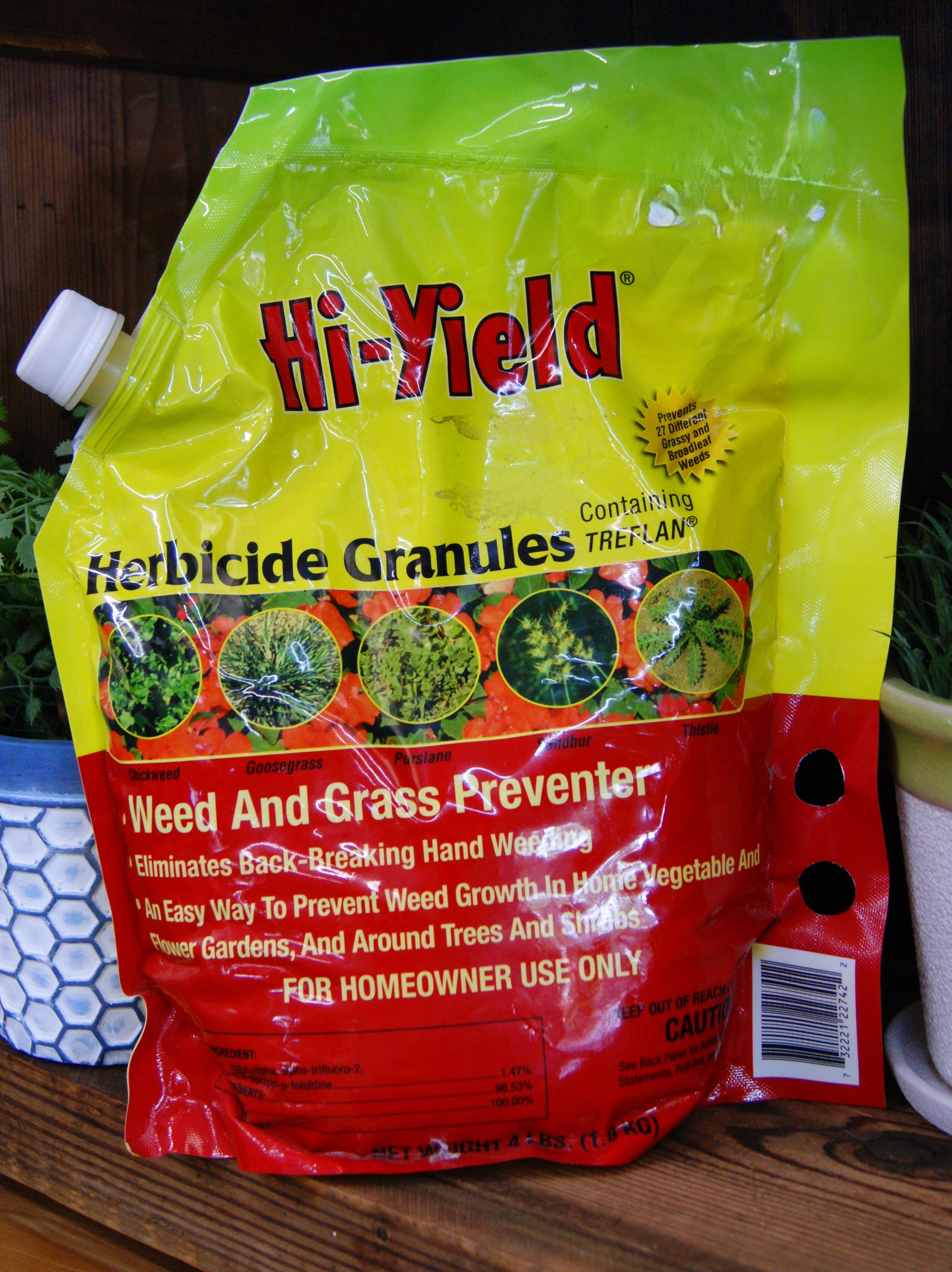 Herbicide, Granules Treflan (Hi-Yield) – Passiglia Landscape, Nursery ...