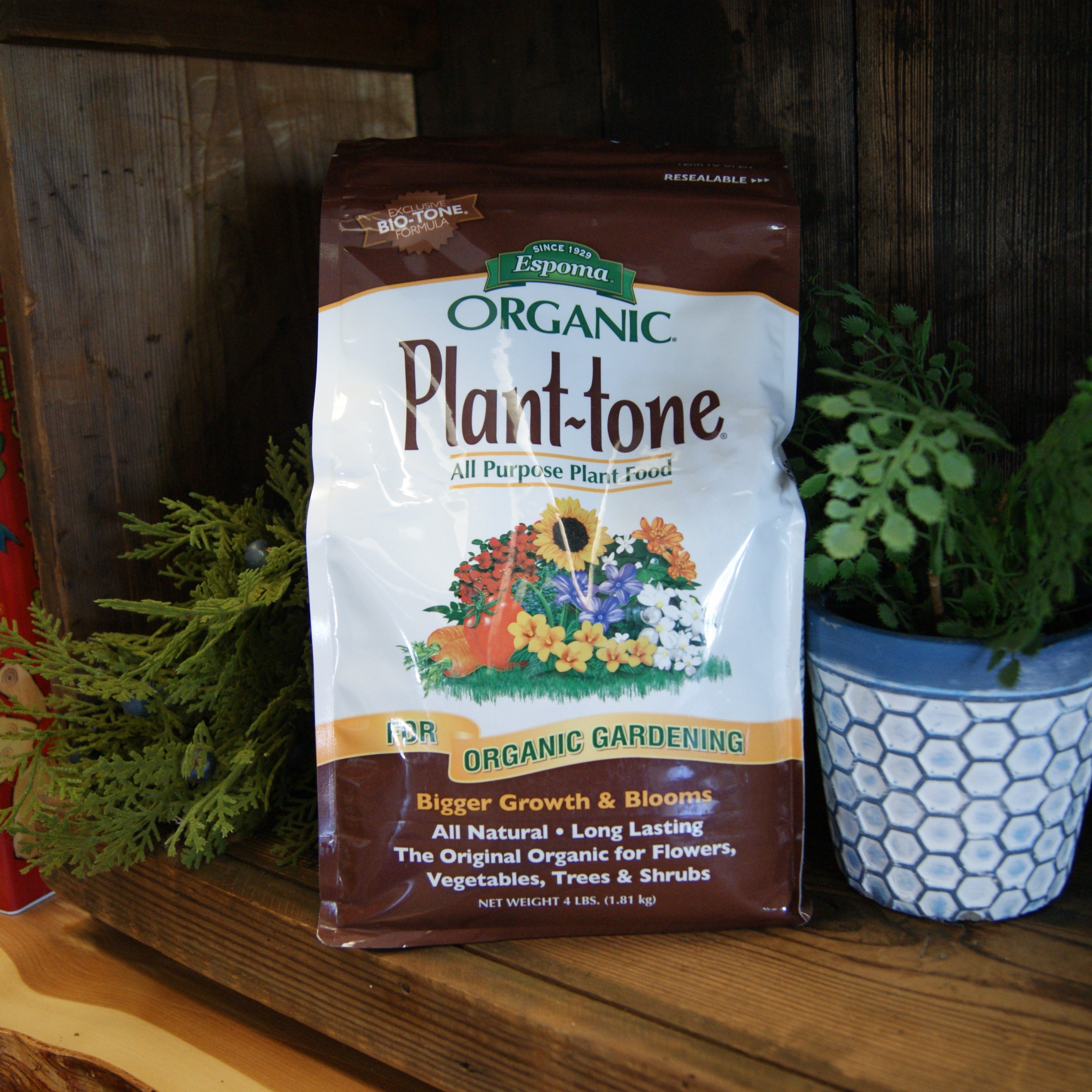 Plant Food, Plant-Tone, Espoma – Passiglia Landscape, Nursery & Garden ...